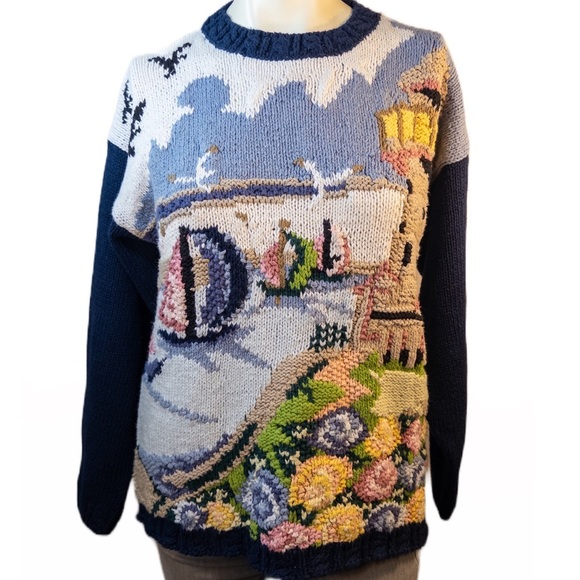 crystal kobe | Sweaters | Crystal Kobe Vintage 9s Sweater Sp Grannycore ...
